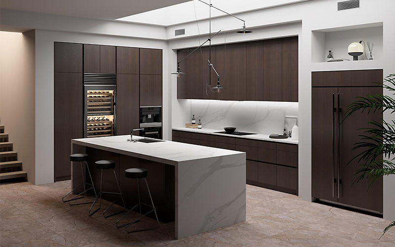 Calacatta Sol, VIATERA - Quartz Countertops | LX Hausys US