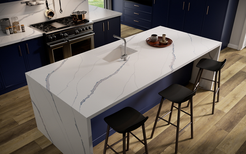 Calacatta Marina, VIATERA - Quartz Countertops | LX Hausys US