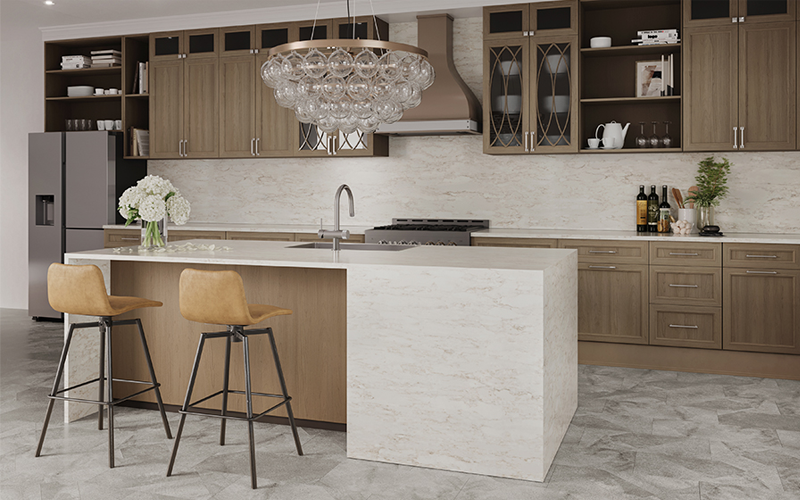 Dolomites, VIATERA - Quartz Countertops | LX Hausys US