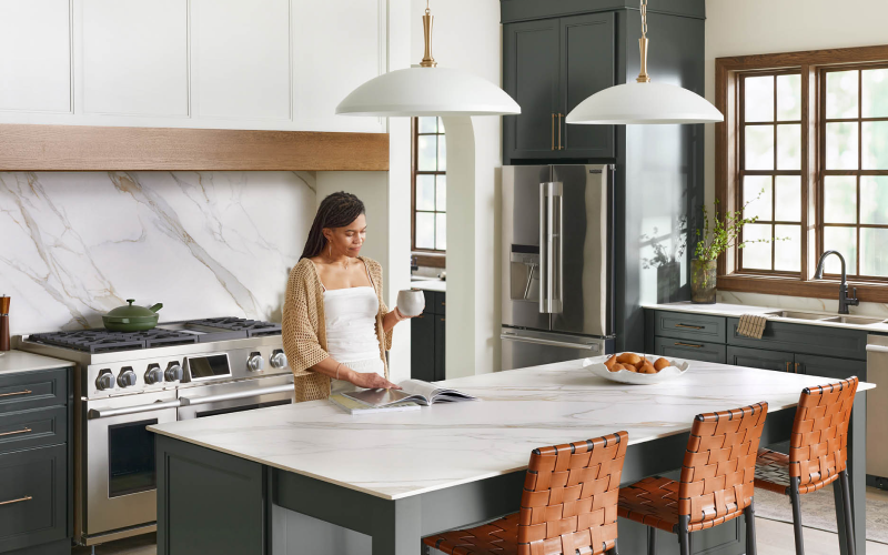 Calacatta Gold, TERACANTO - Porcelain Surface Countertops | LX Hausys US