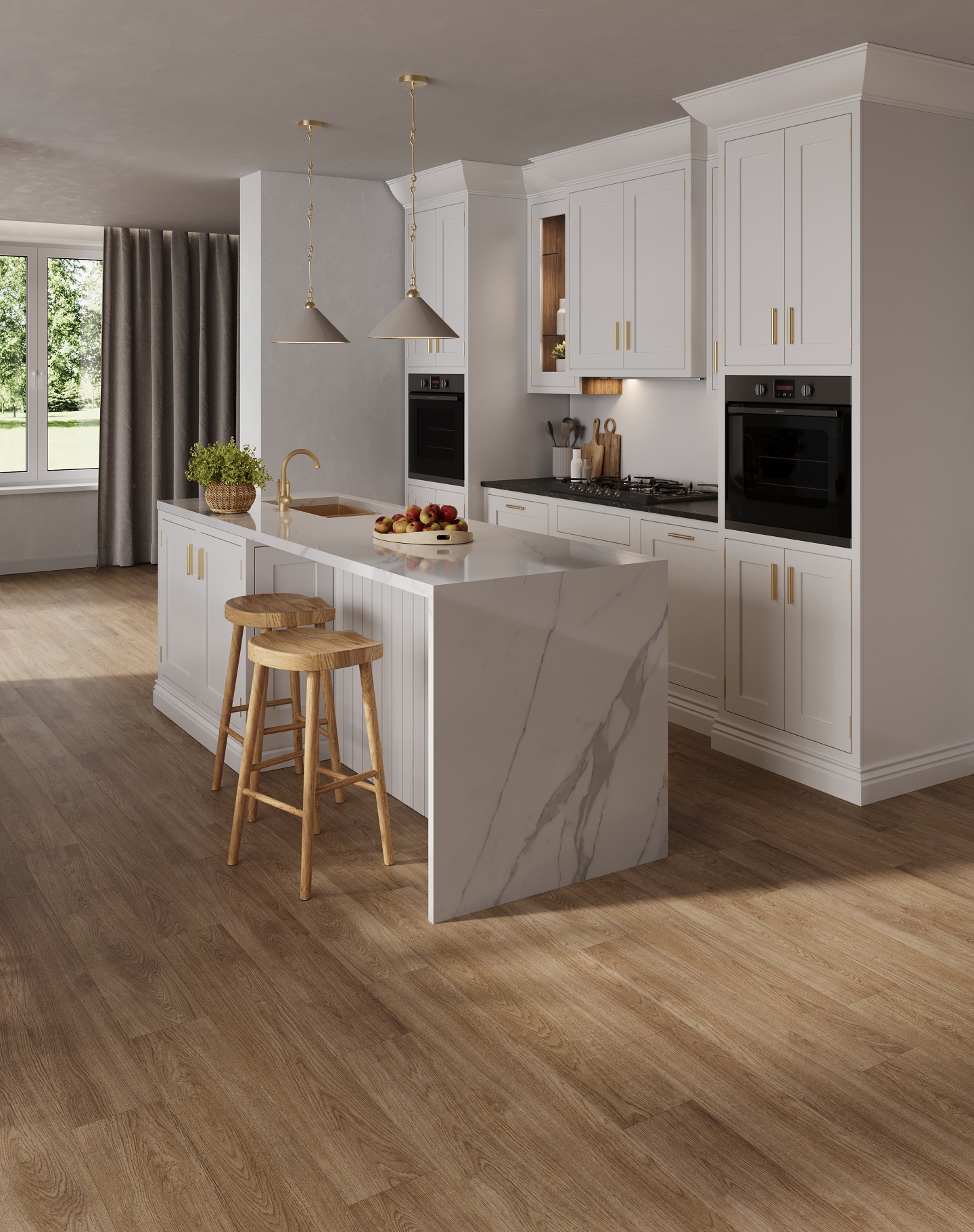 Calacatta Lincoln - TERACANTO Porcelain Surface | LX Hausys US