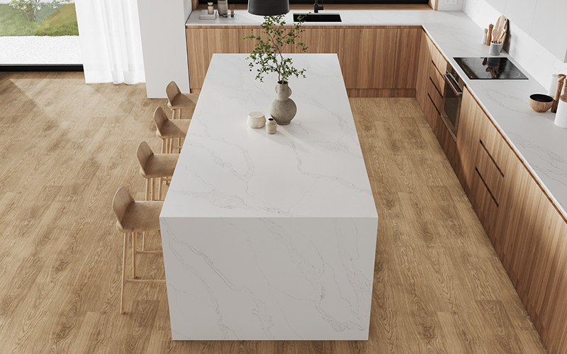 Calacatta Grande, VIATERA - Quartz Countertops | LX Hausys US
