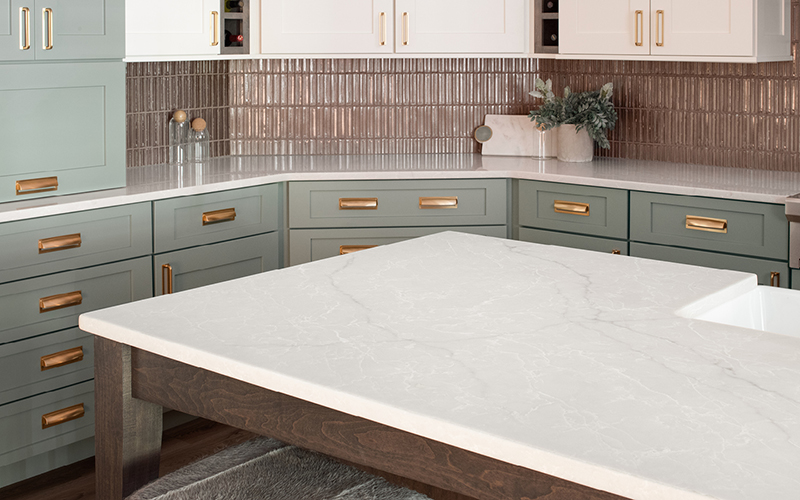 Taj Crema, VIATERA - Quartz Countertops | LX Hausys US