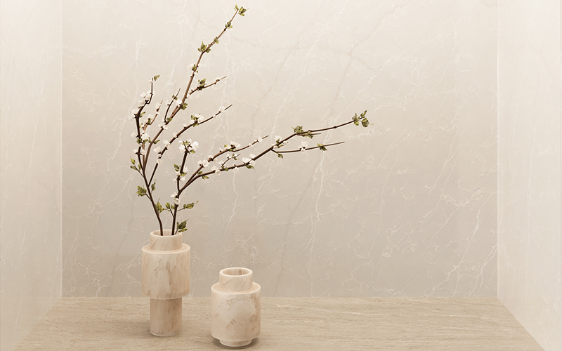 Taj Crema, VIATERA - Quartz Countertops | LX Hausys US