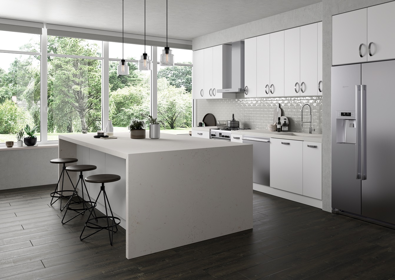 Carrara Oro, VIATERA - Quartz Countertops | LX Hausys Canada