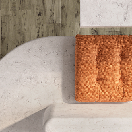 Aurora Cloud, HIMACS - Solid Surface Countertops | LX Hausys US