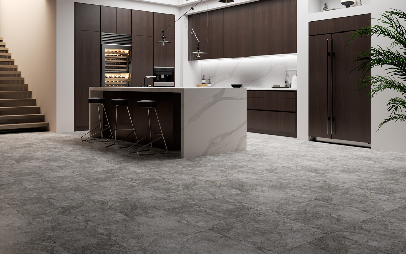 SILVERY MOON, HFLOR - Luxury Vinyl Tile Flooring | LX Hausys US