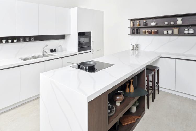 Calacatta Luna, HIMACS - Solid Surface Countertops | LX Hausys US