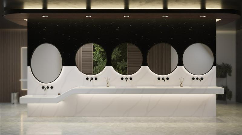 Calacatta Luna, HIMACS - Solid Surface Countertops | LX Hausys US