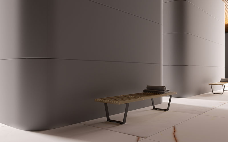 Concrete Gray, HIMACS - Solid Surface Countertops | LX Hausys US