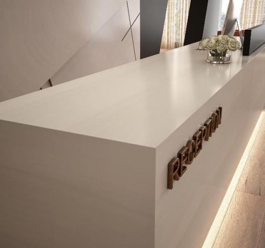 Strato Creme, HIMACS - Solid Surface Countertops | LX Hausys US