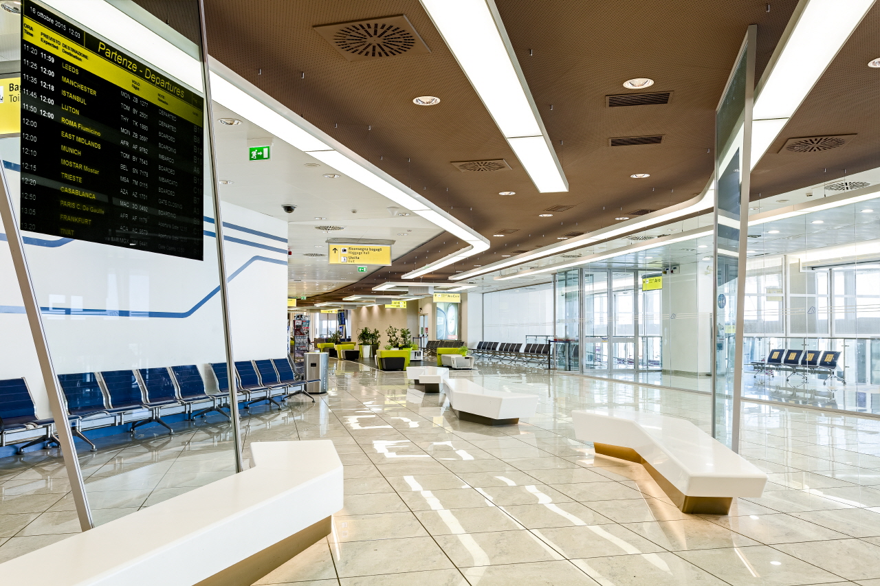 Naples International Airport | Case Studies | LX Hausys