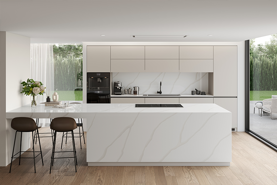 Aurora Calacatta Ramo | HIMACS | LX Hausys - Product